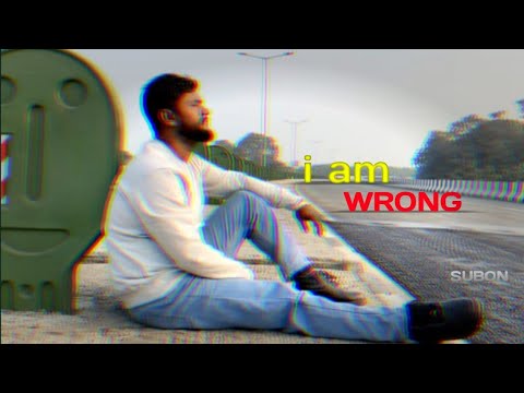 I AM WRONG ||| ( SUBON ) | official music video | rap song - YouTube
