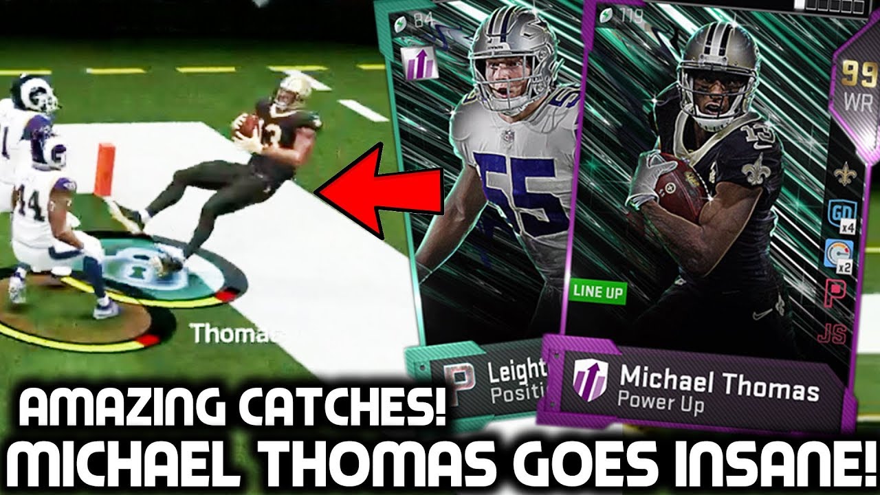 MICHAEL THOMAS MAKES INSANE CATCHES! LVE & DARRELL GREEN! Madden 19 ...