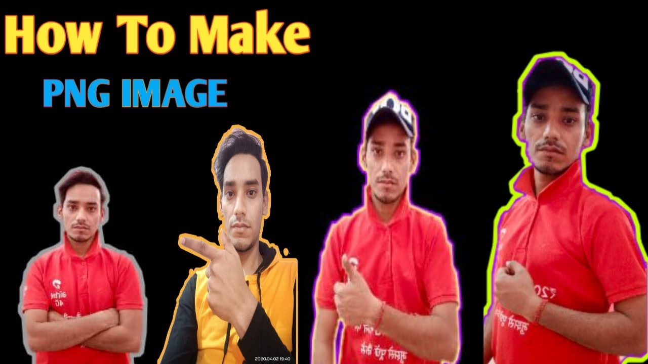 How To Make PNG Image | PNG Image Kaese Banaye | Use In Thumbnail Png ...