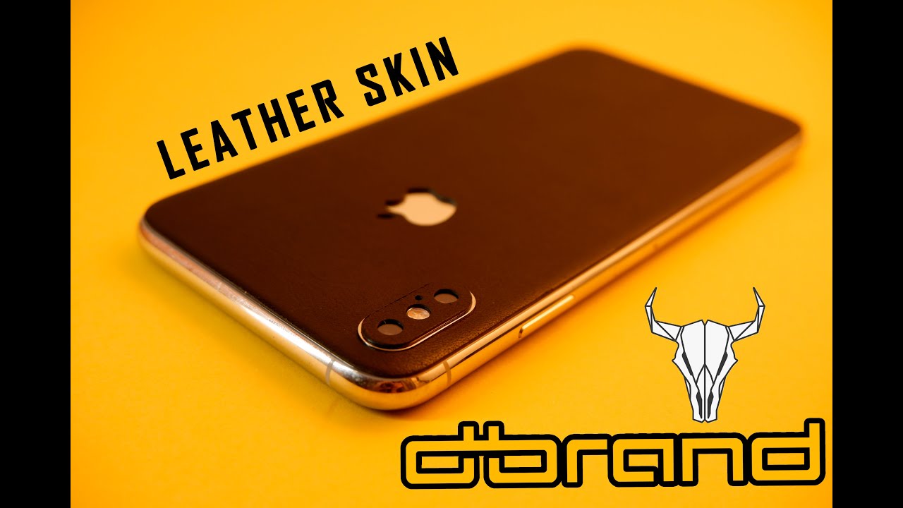 DBrand Original Leather Skin Special Edition | iPhone | Unboxing ...