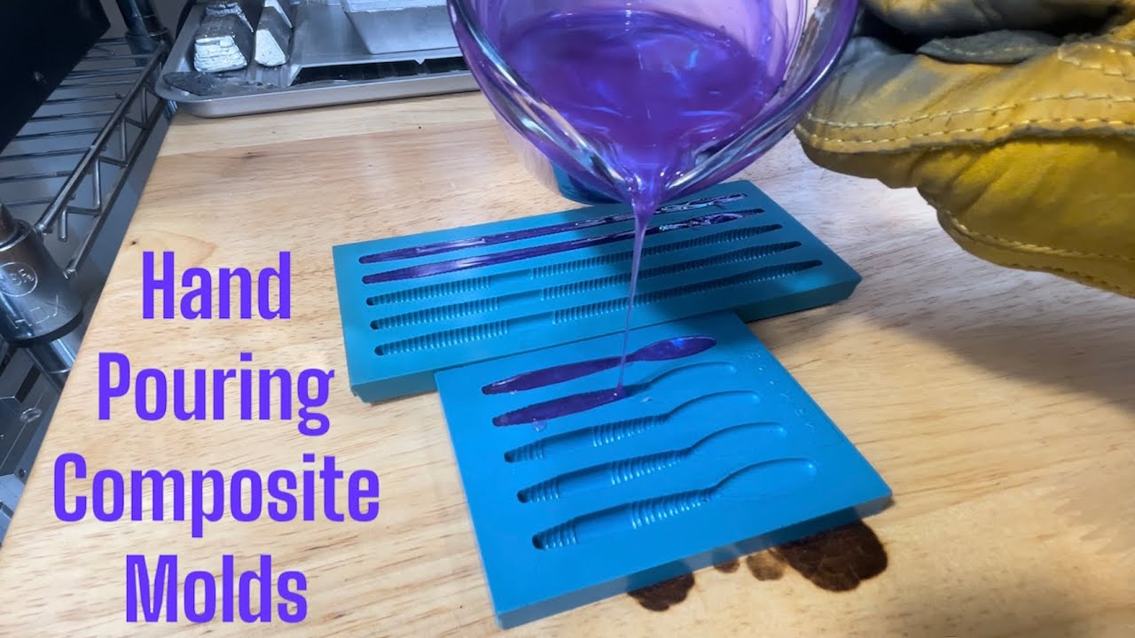 Moose Ridge Molds ~ HAND POURING SOFT PLASTICS - YouTube