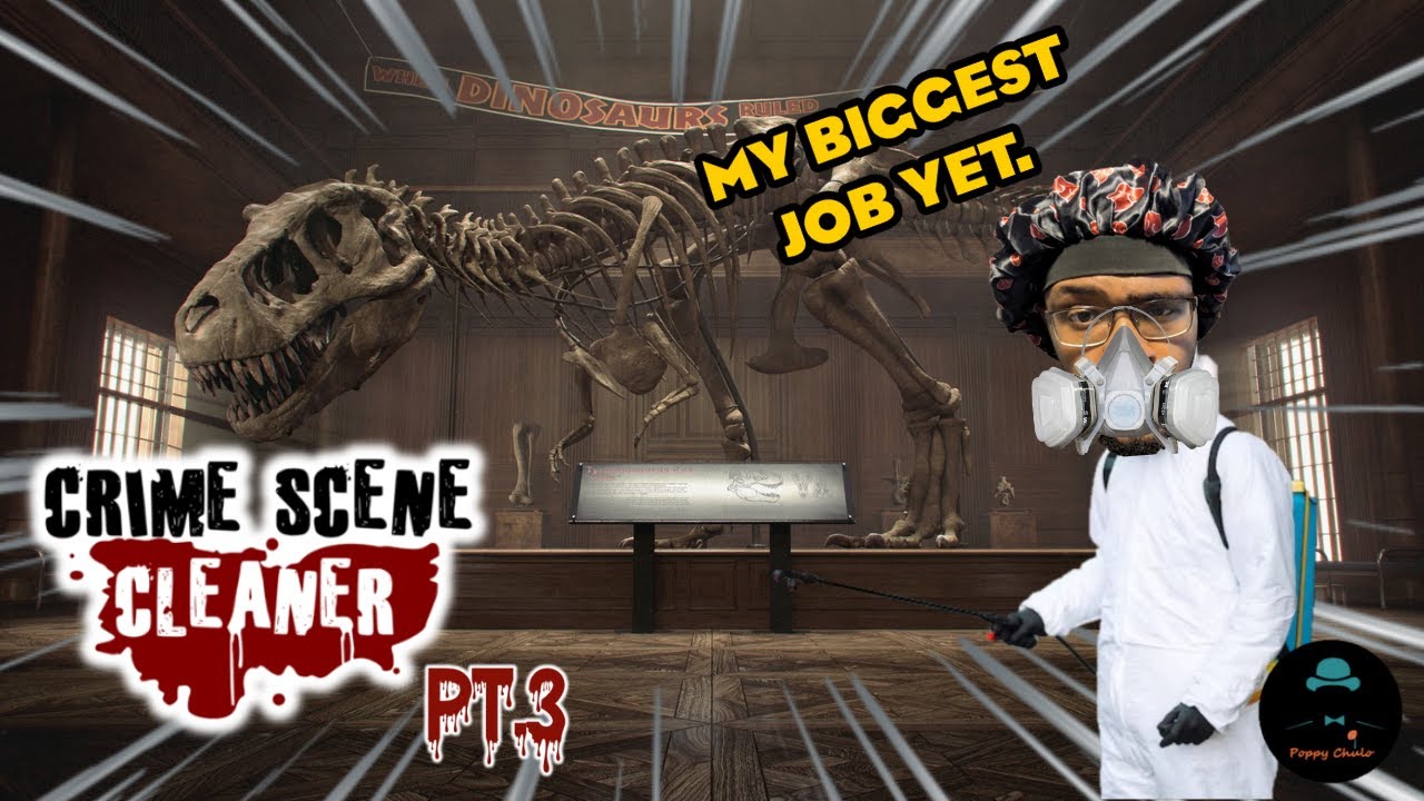 A Bloody Night At The Museum! 🔴LIVE🔴 |CRIME SCENE CLEANER| #poppychulo ...