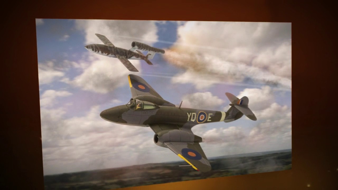 Gloster Meteor F1 With Doodle Bug ( 1944 ) Corgi AA27403 - 1:72 - YouTube