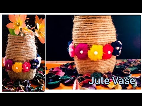 Easy jute work - YouTube