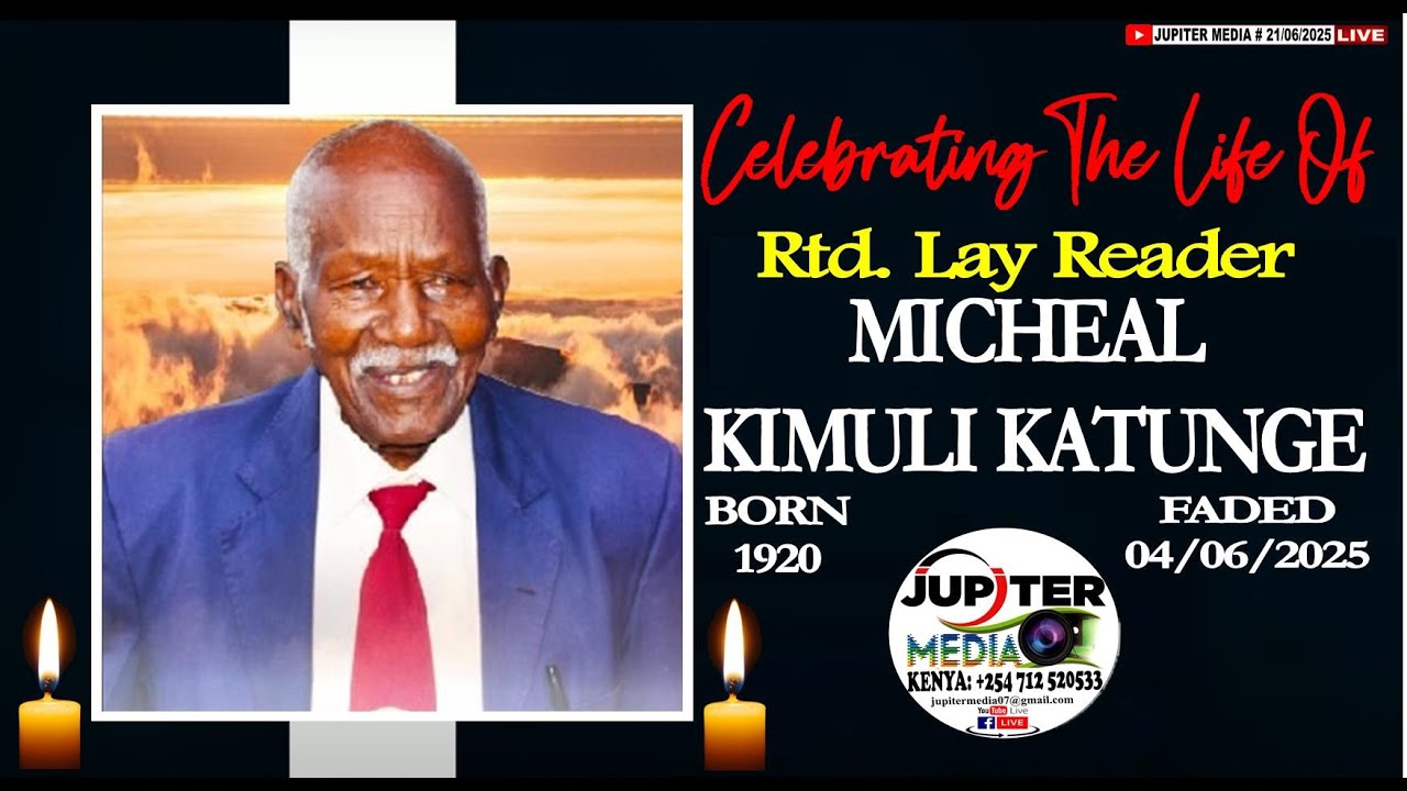 CELEBRATING THE LIFE OF THE LATE MICHAEL KIMULI KATUNGE - YouTube