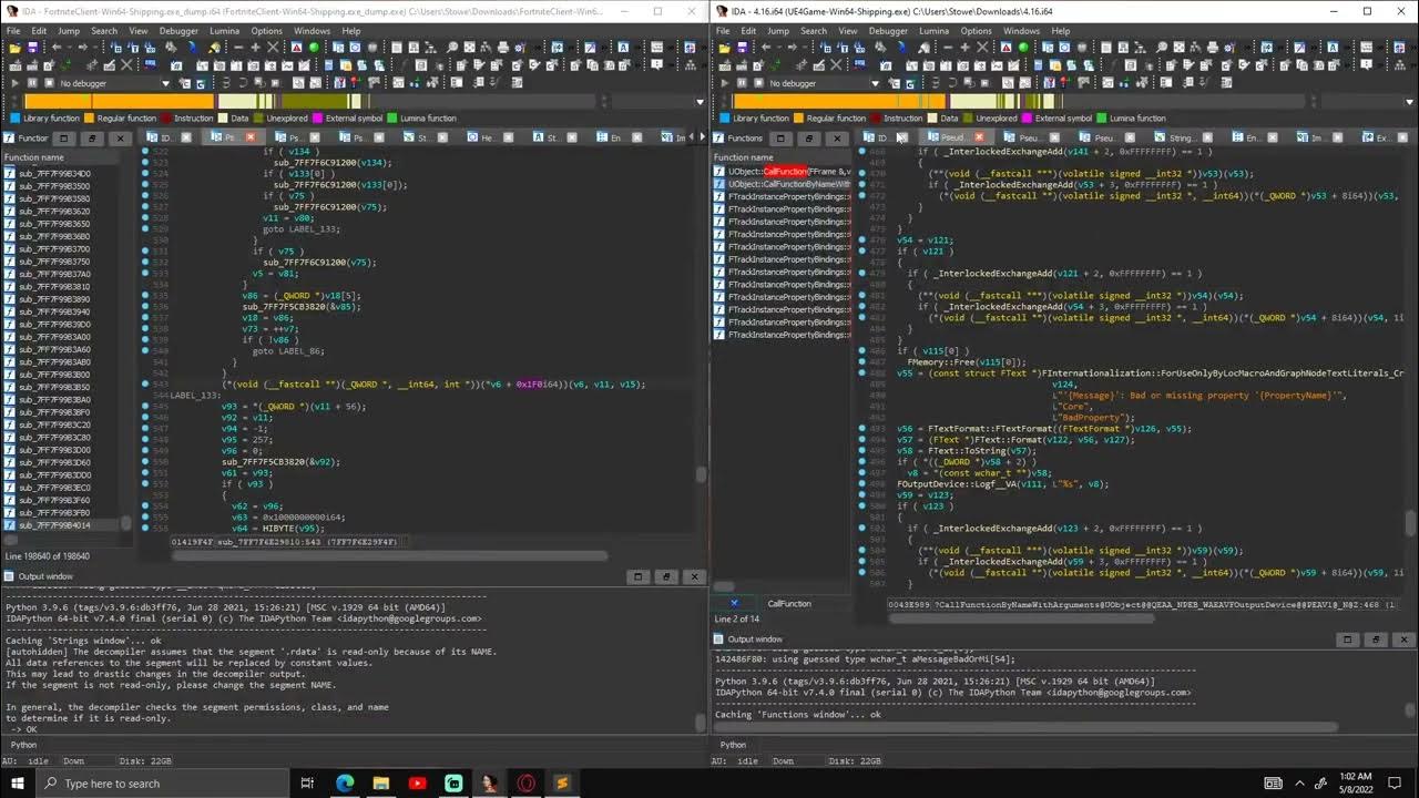 UE4 Moddding #2 | Finding ProcessEvent Index | IDA - YouTube