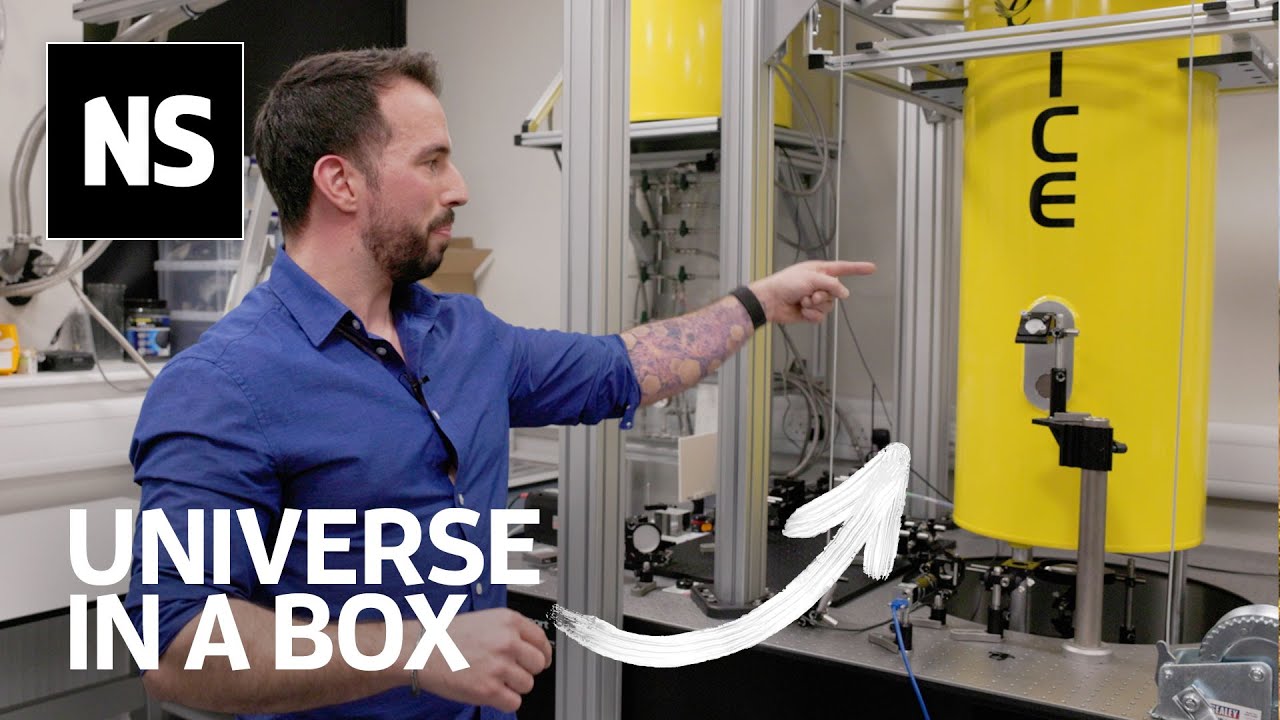 Scientists are creating a mini universe and simulating black holes ...