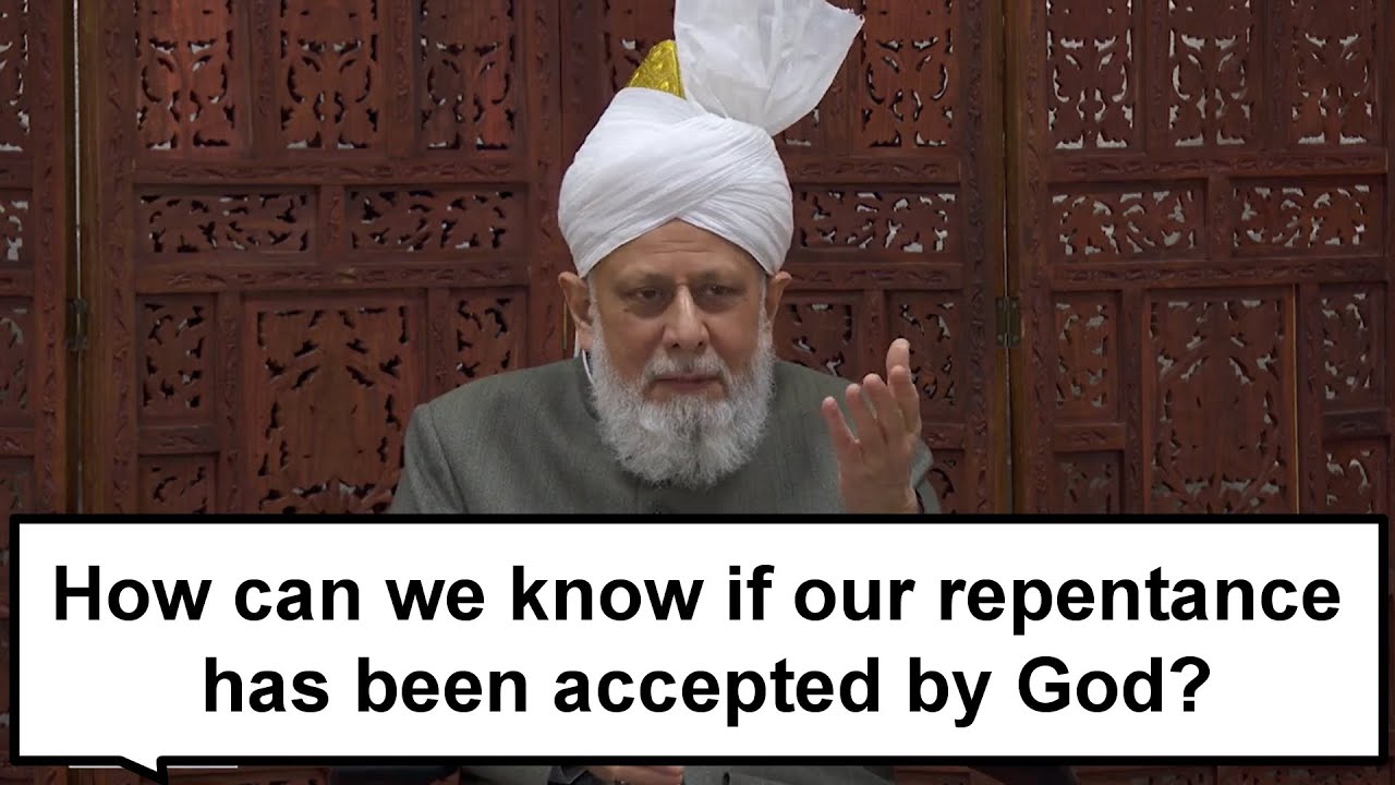 How can a person know if his repentance has being accepted by Allah the ...
