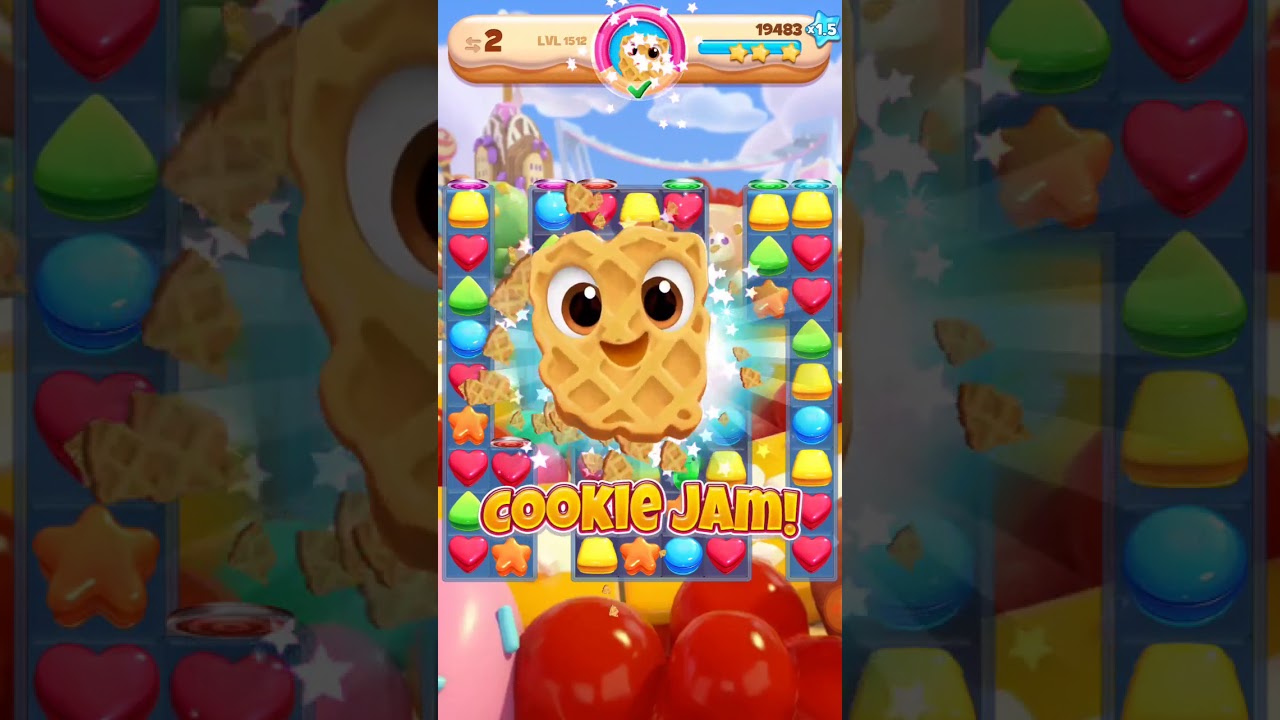 Cookie Jam Blast Game Play Walkthrough Levels 1511-1520 - YouTube