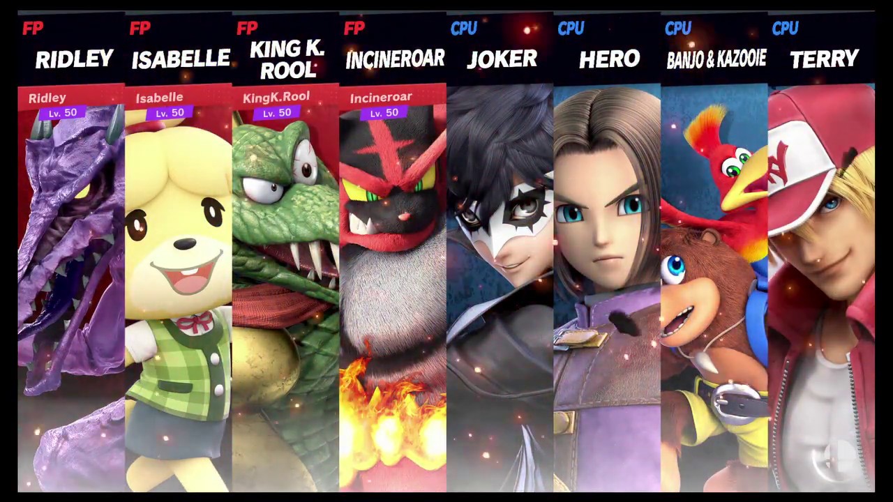 Super Smash Bros Ultimate Amiibo Fights Request 10395 Newcomers Vs Dlc