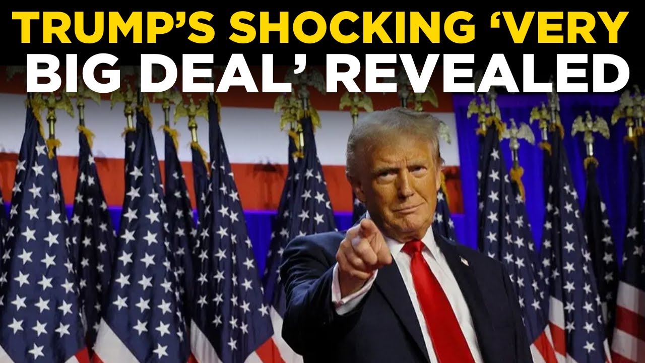 Trump LIVE | Trump's 'VERY VERY BIG' Announcement; White House Strikes ...