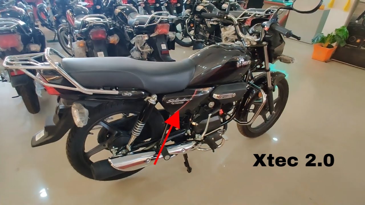 Hero Splendor Plus Xtec 2.0 New Model 2024 Complete Information with On ...
