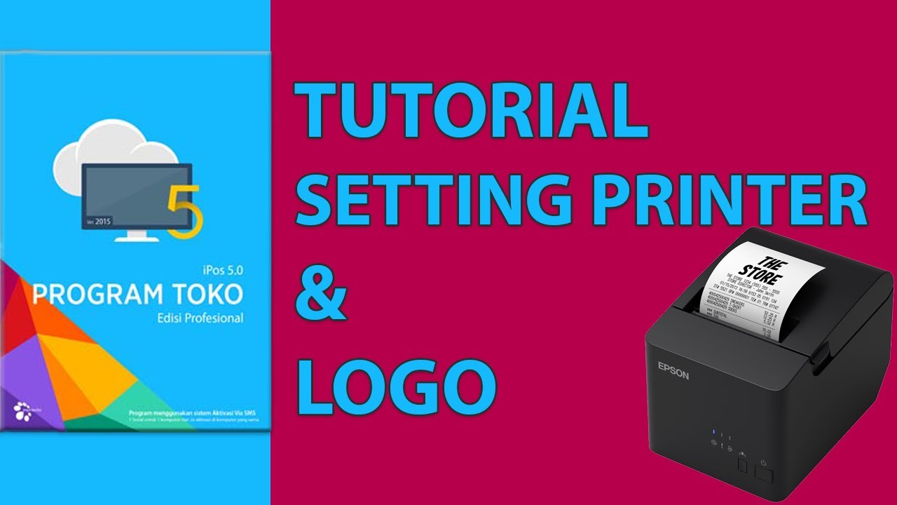 CARA SETTING STRUK, PRINTER DAN LACI | IPOS 5 PRO - YouTube