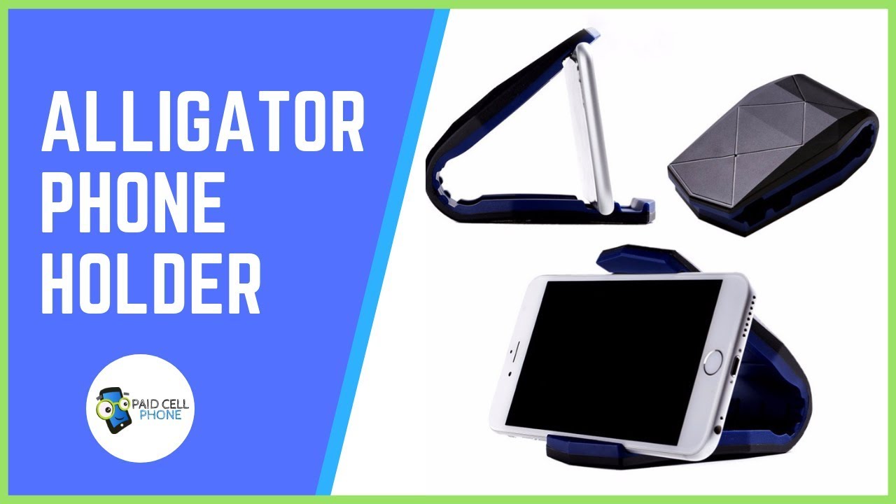 ️Smart Alligator Phone Holder - YouTube