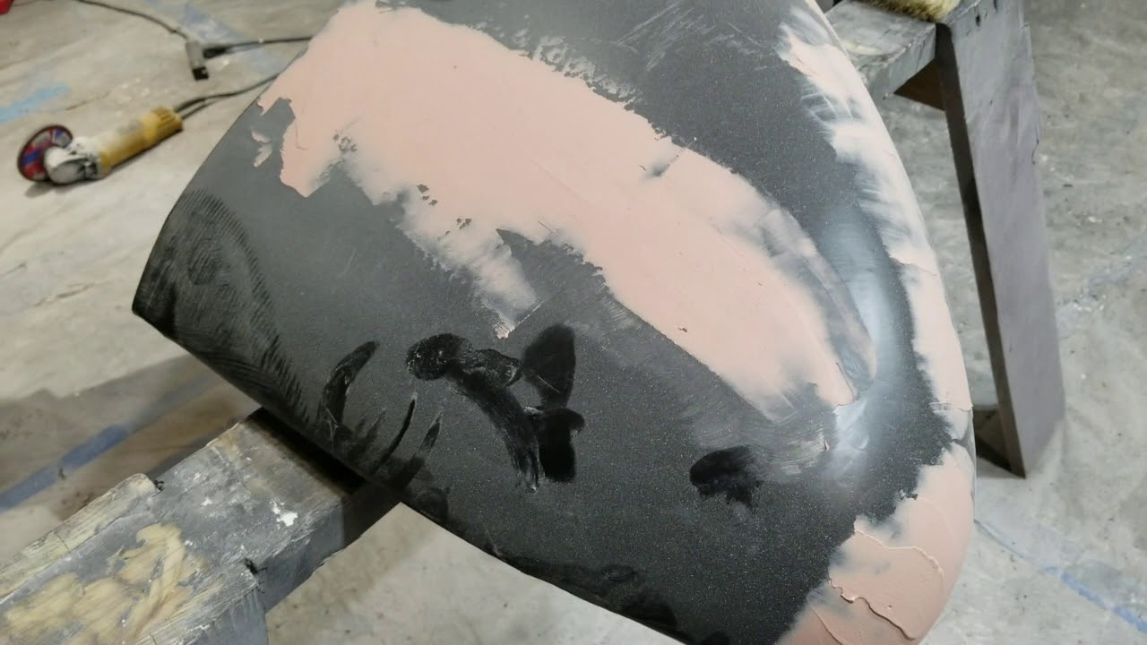1958 MGA Restoration 13y Three Fenders Ready for Prime - YouTube