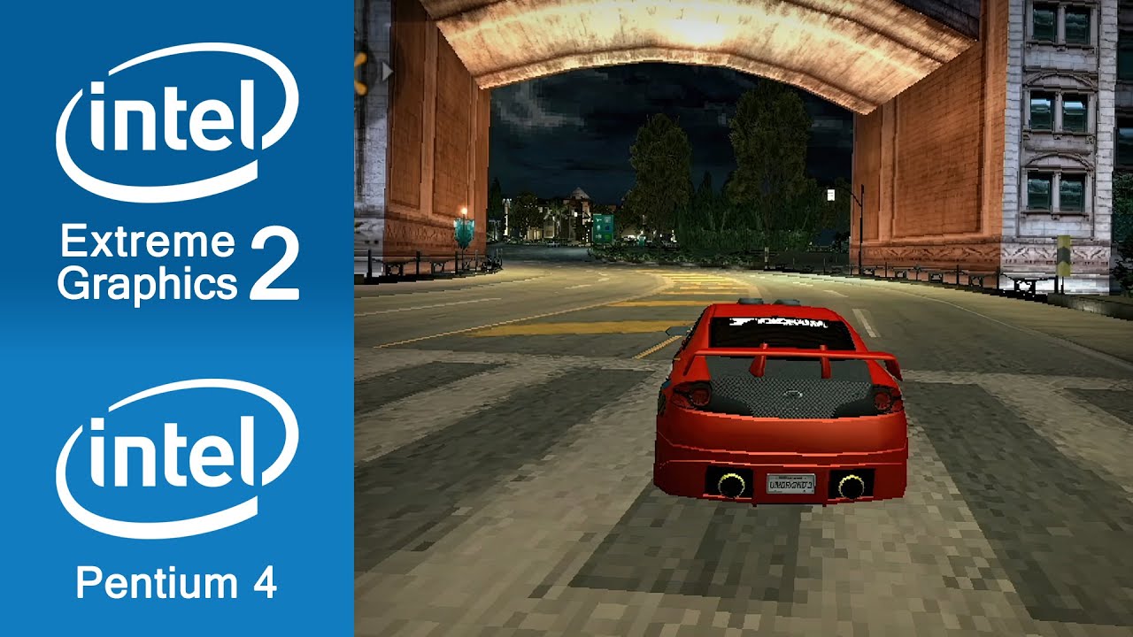 Need For Speed Underground 2 Gameplay Intel Extreme Graphics 2 - YouTube