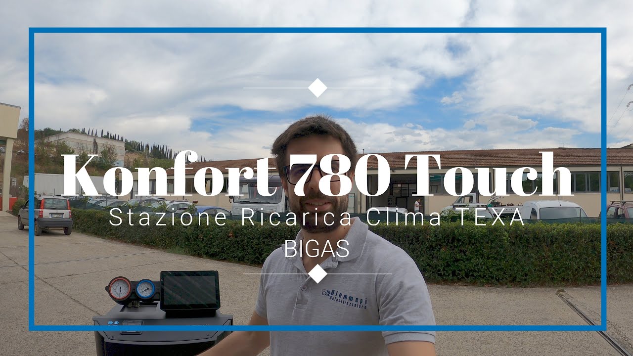 Texa Konfort 780 Touch - YouTube