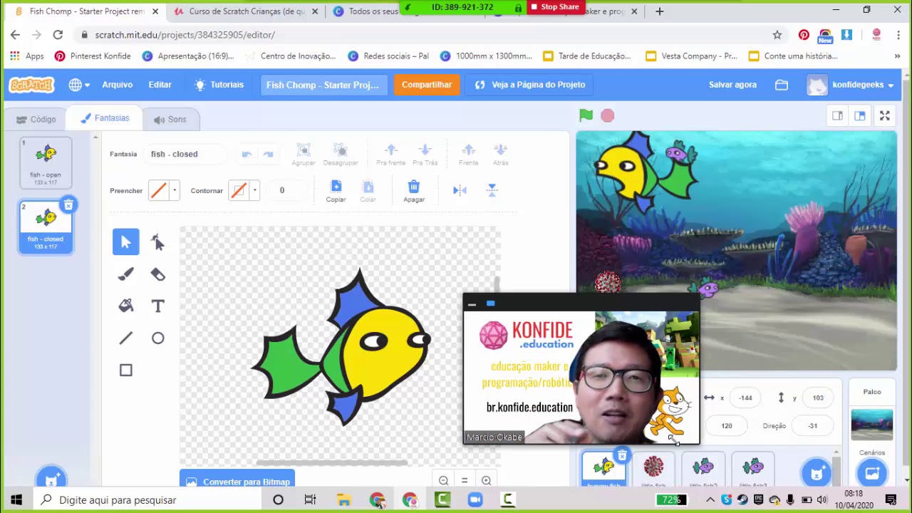 Mate o Coronavirus Jogo do Scratch Aula 1 - YouTube