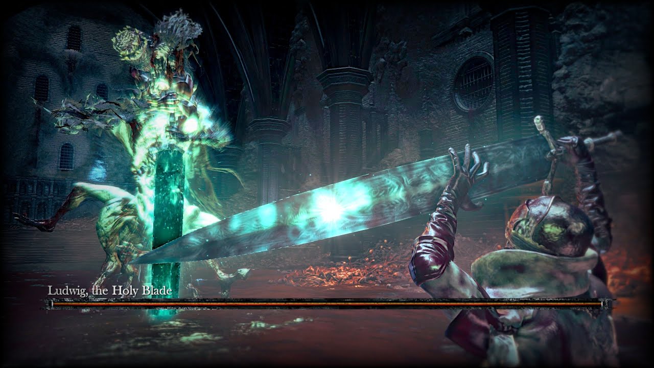 4K60FPS No HUD Ludwig, the Holy Blade Moonlight Sword Duel (ShadPS4 ...