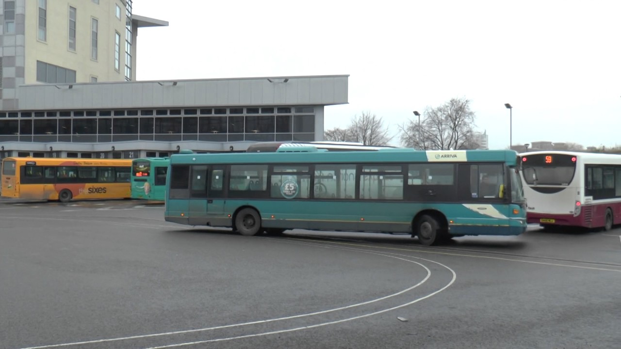 BUSES IN DERBY JAN 2017 - YouTube