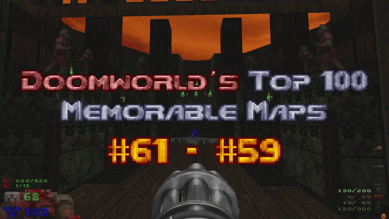Doomworld's Top 100 Memorable Maps: #61 through #59 - YouTube