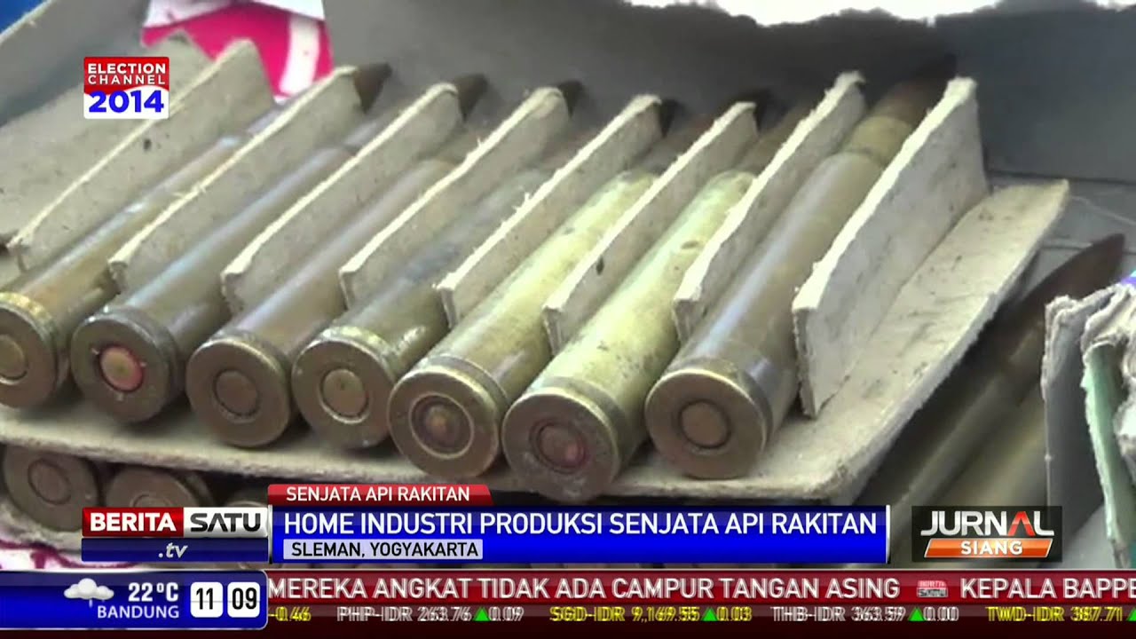 Polres Sleman Tangkap Pembuat Senjata Api Rakitan - YouTube