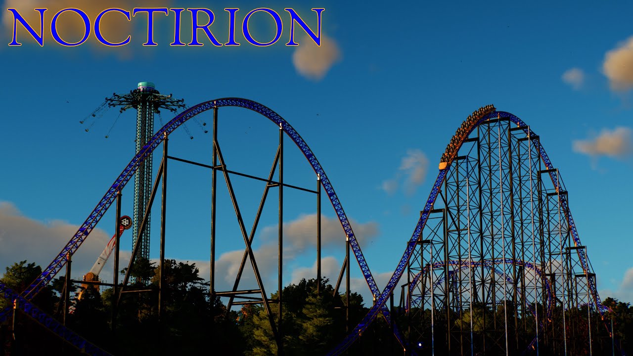 NOCTIRION | Intamin Hyper-Coaster {Planet Coaster 2} 4K - YouTube