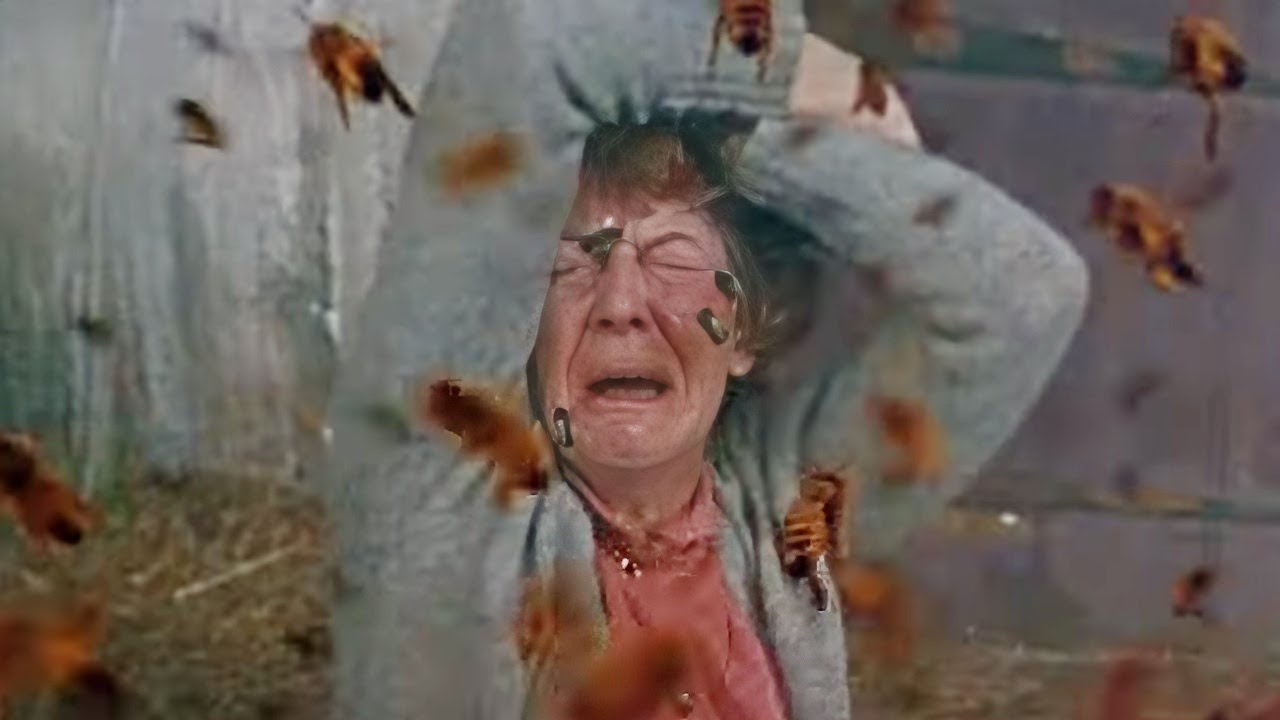 The Deadly Bees (1966) Excited by the smell of fear, they inflict their ...
