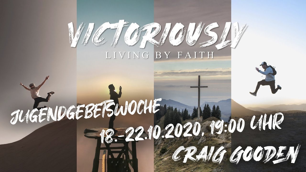 Jugendgebetswoche mit Craig Gooden - 18.10.2020 - YouTube