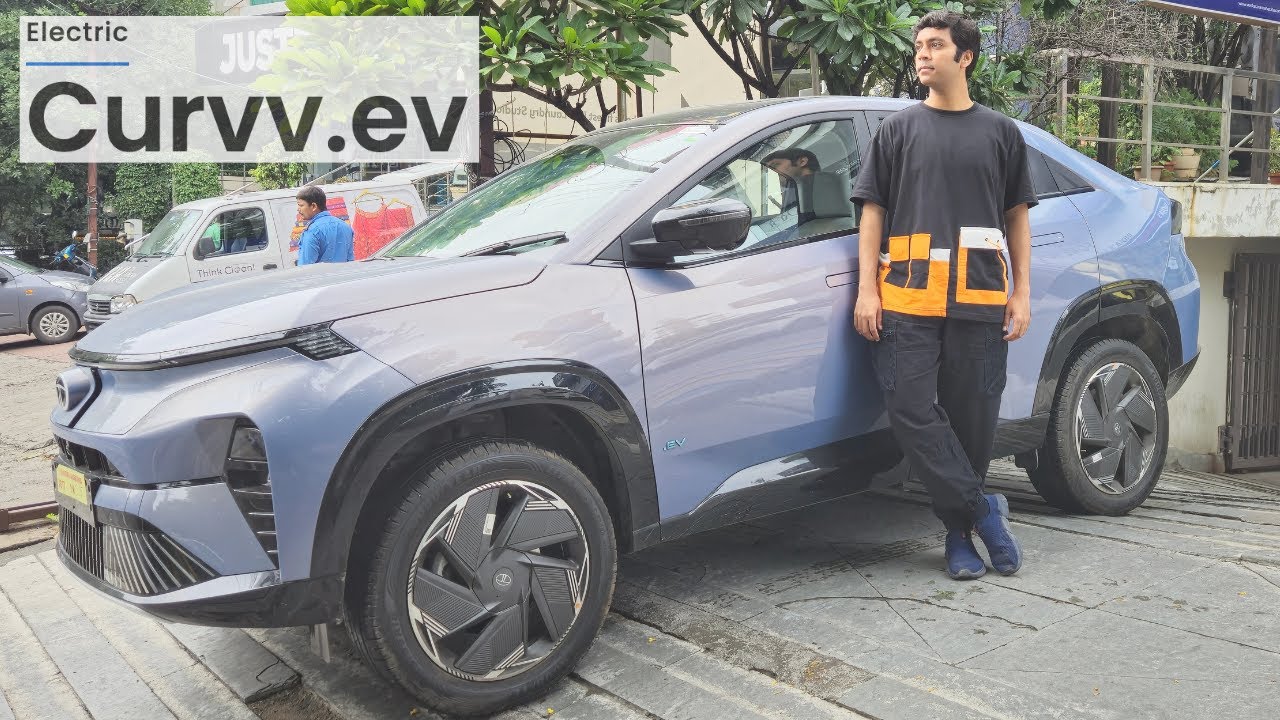 🚨 Must-See First Drive! Tata Curvv EV 2024 | 🌉 Tata best EV car ...