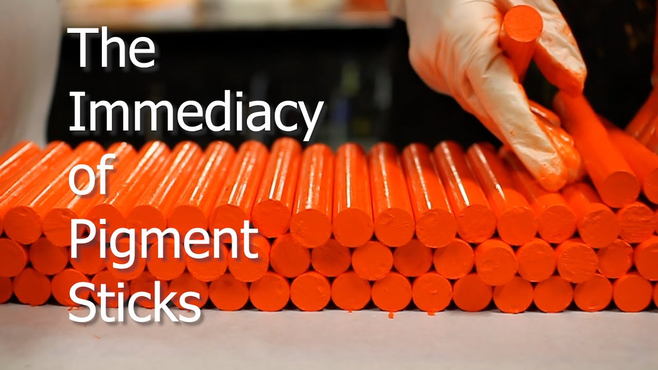 The Immediacy of Pigment Sticks® with Richard Frumess - YouTube
