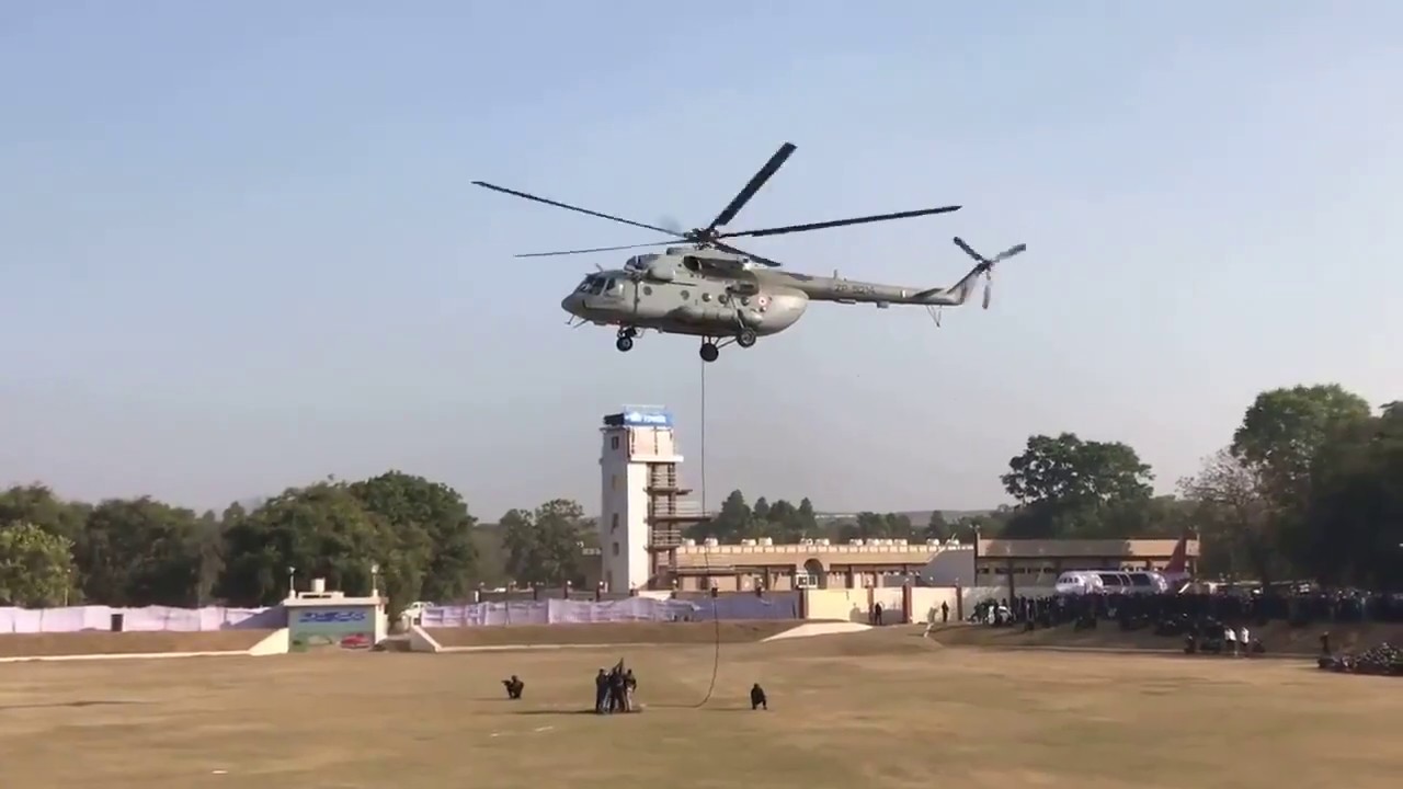 Airborne Tactical Extraction By Indian Air Force - YouTube