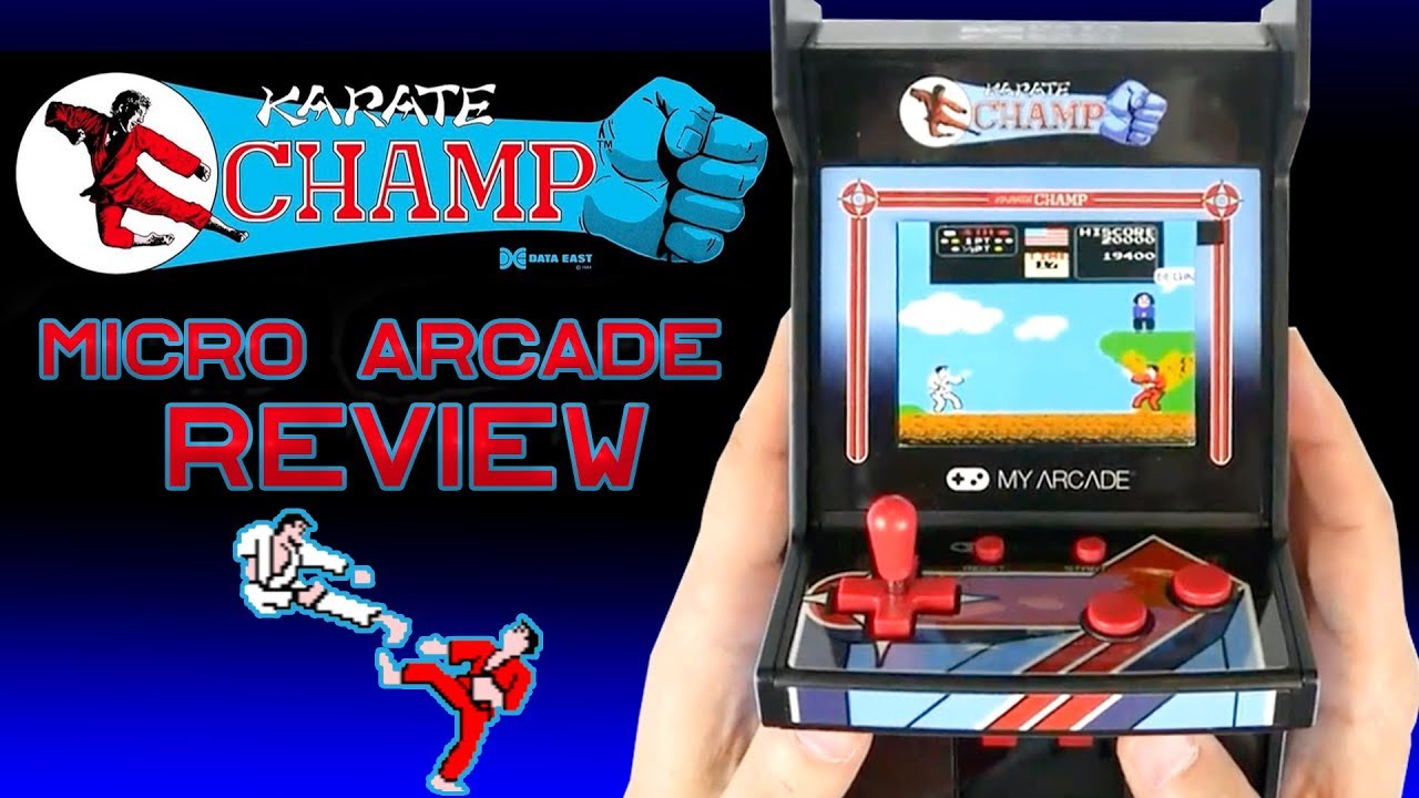 "Karate Champ" Micro Arcade Review - YouTube