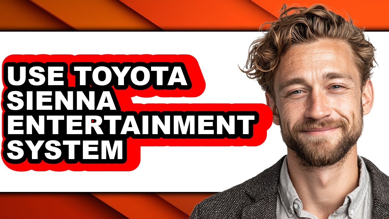 How To Use Toyota Sienna Entertainment System (Updated) - YouTube