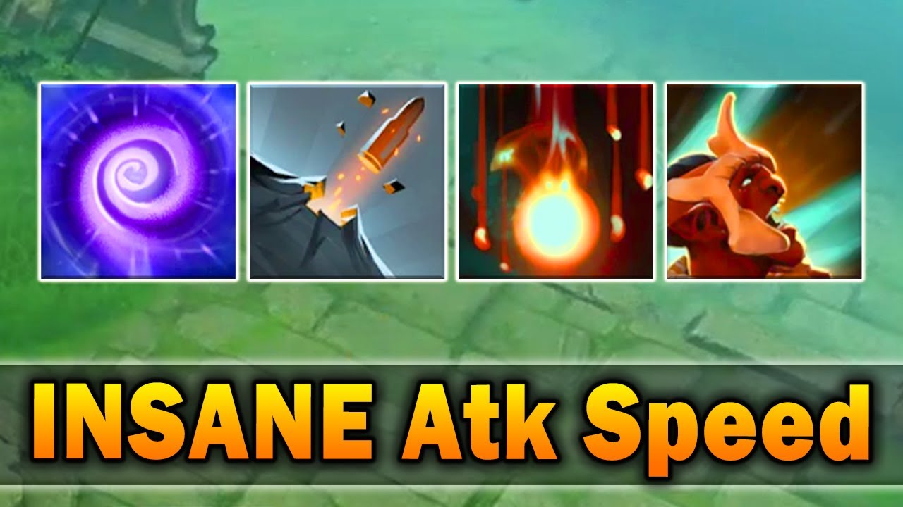 INSANE Attack Speed | Dota 2 Ability Draft - YouTube