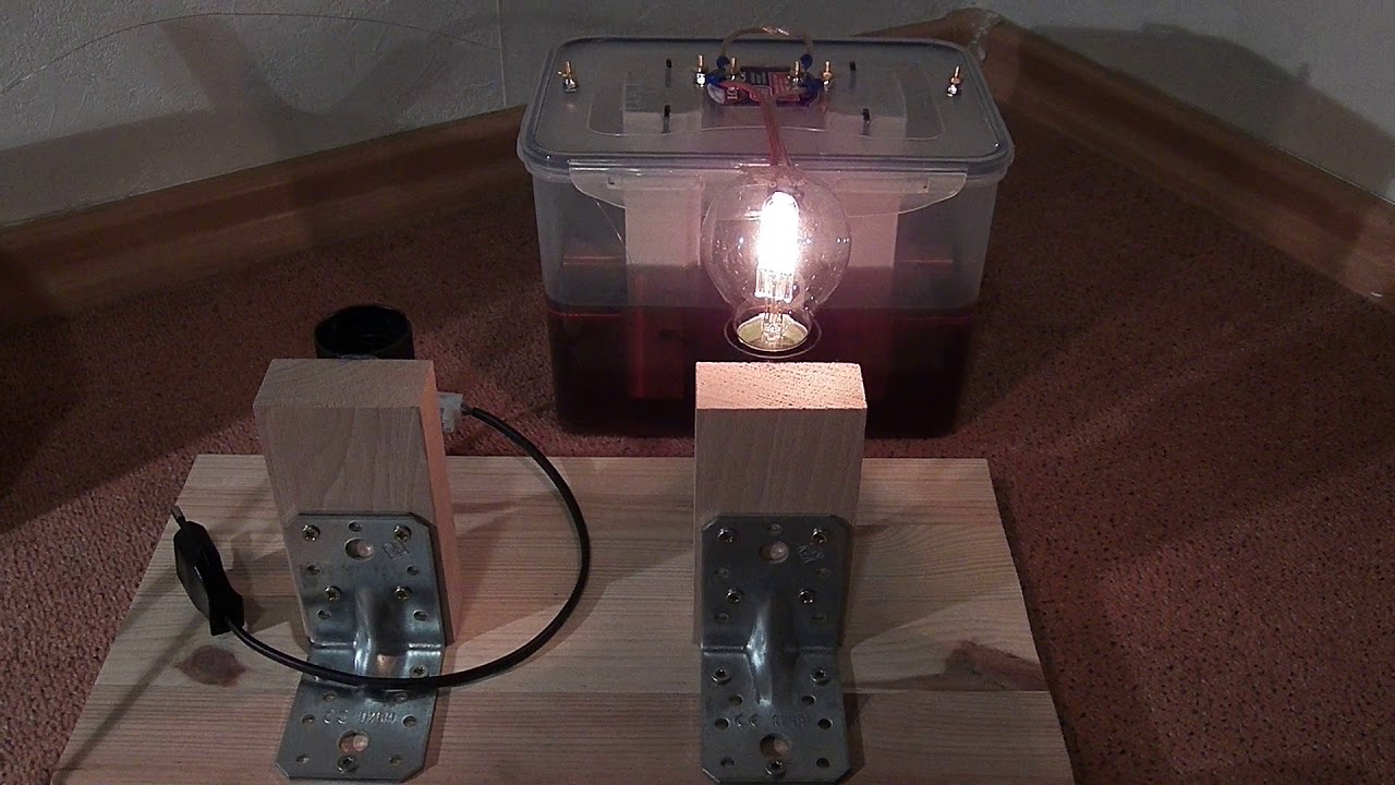 One Wire Power Transmission - Load Test - YouTube