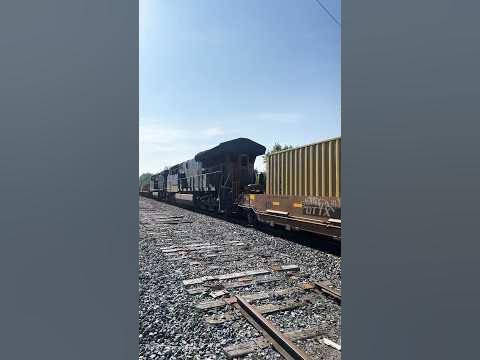 Two DPU’s on CSX I135 Intermodal Double Stack Train from Sterling, Ohio 8/11/2023 #train #csx # ...