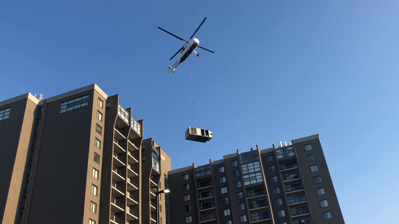 Reliable Heating & Air's Commercial HVAC Installation on a Skyscraper ...
