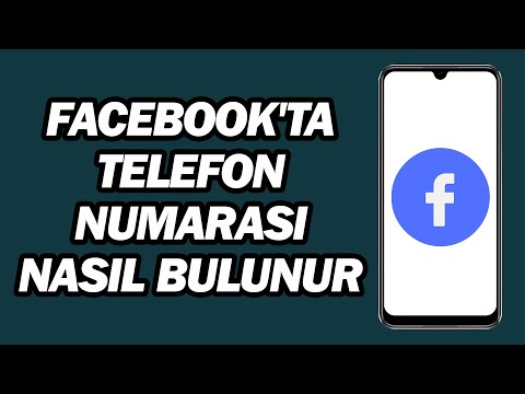 Facebook'ta Telefon Numarasi Nasil Bulunur | Adım Adım
