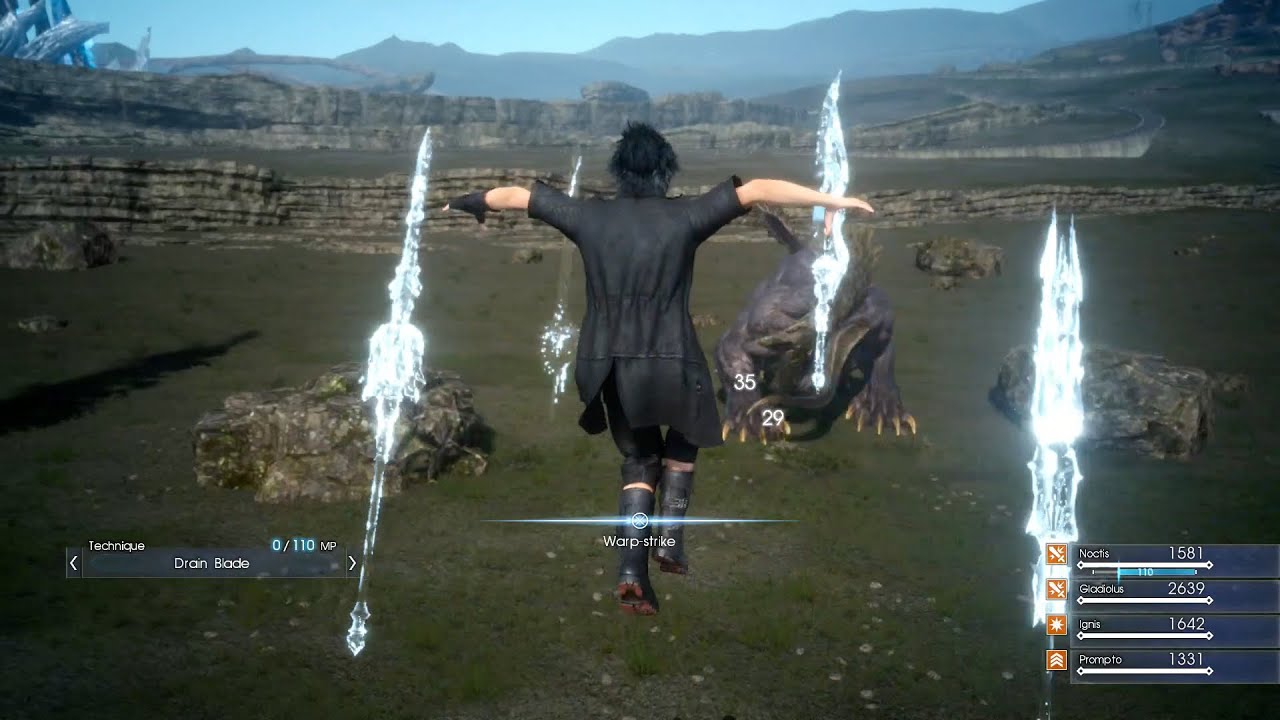 Final Fantasy XV - Behemoth (5:30) [No Summon] - YouTube