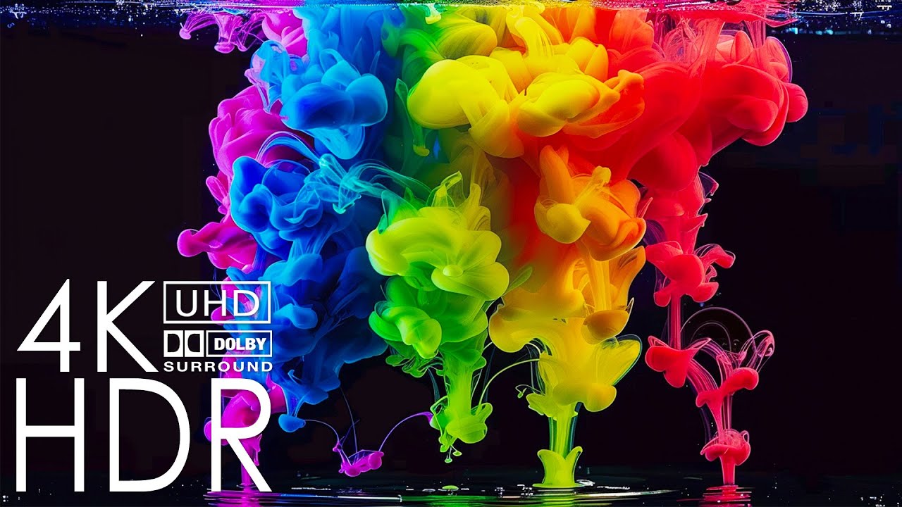 Abstract Liquid Background Video 4K & Relaxing Piano Music — 4K UHD ...