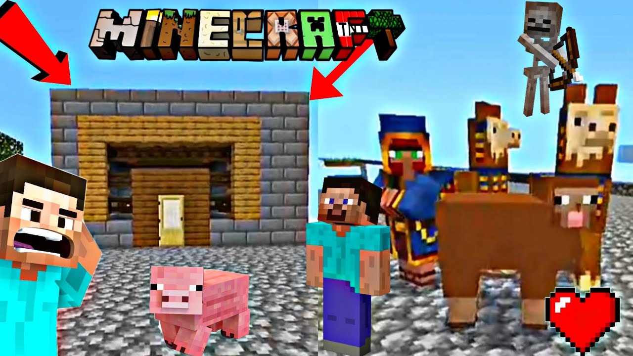 MINECRAFT LUCKY TREE SKY BLOCK / FINALLY I BUILD MY HOUSE 🏠🏡 #minecraft #syedgaming - YouTube