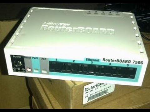 COMO ACTUALIZAR FIRMWARE Y SOFTWARE EN RB750G - YouTube