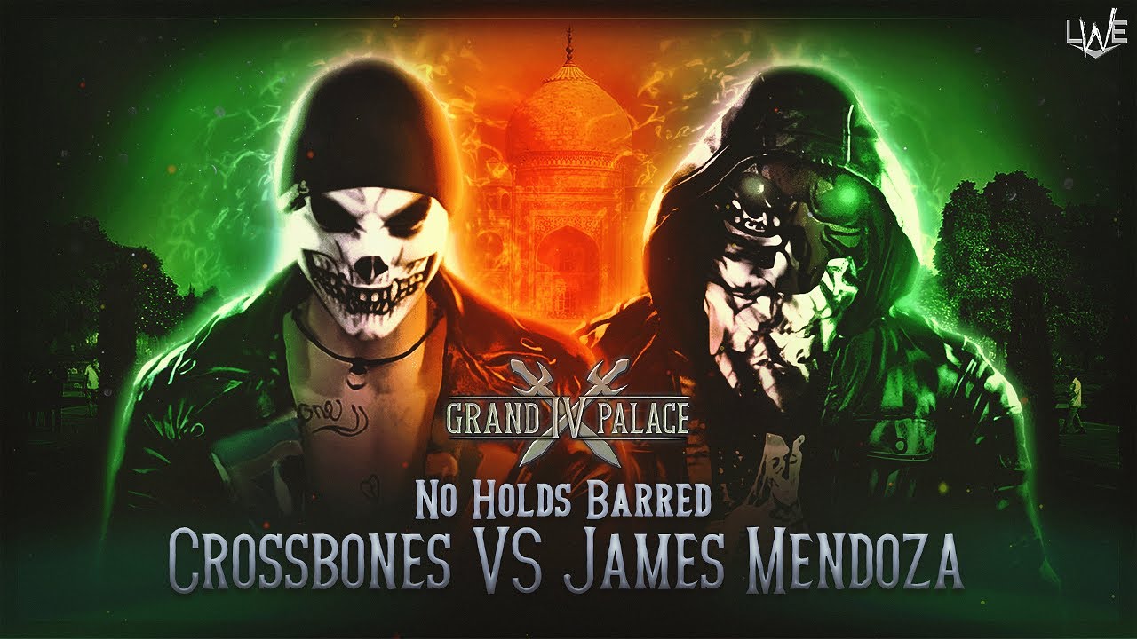 Crossbones vs James Mendoza : LWE Grand Palace 4 - YouTube