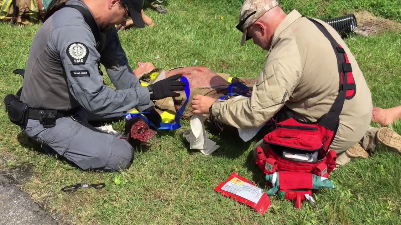 Hemorrhage Control Manikin for Realistic Training - YouTube