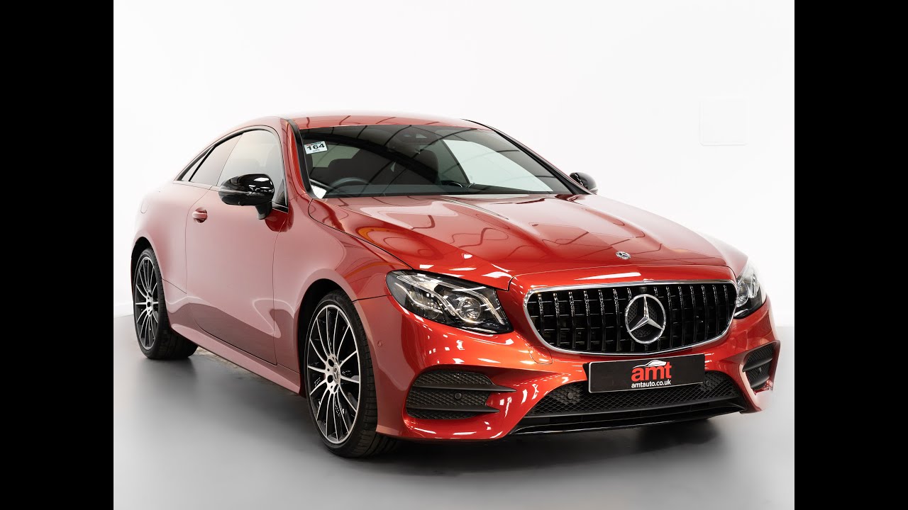 Mercedes-Benz E300 AMG Line Coupe - YouTube