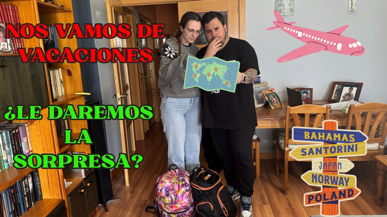 Nos vamos de VACACIONES para dar una SORPRESA a esta STREAMER! - YouTube