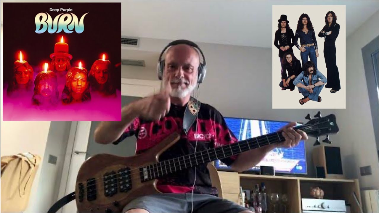 Deep Purple “Burn” Bass Cover - YouTube