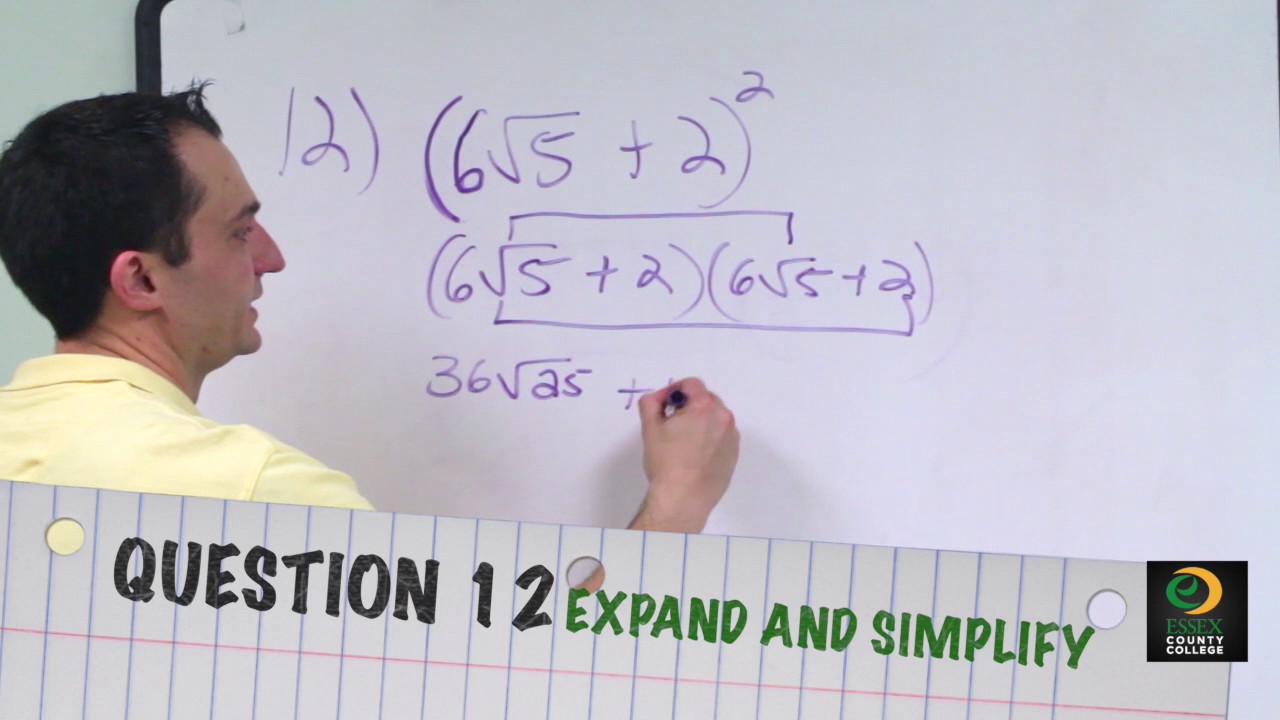 Math 100 Final Review - QUESTION 12 - YouTube