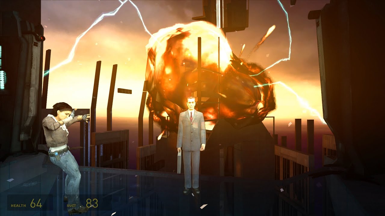 Finishing Half-Life 2 on the day one build 2187 - YouTube